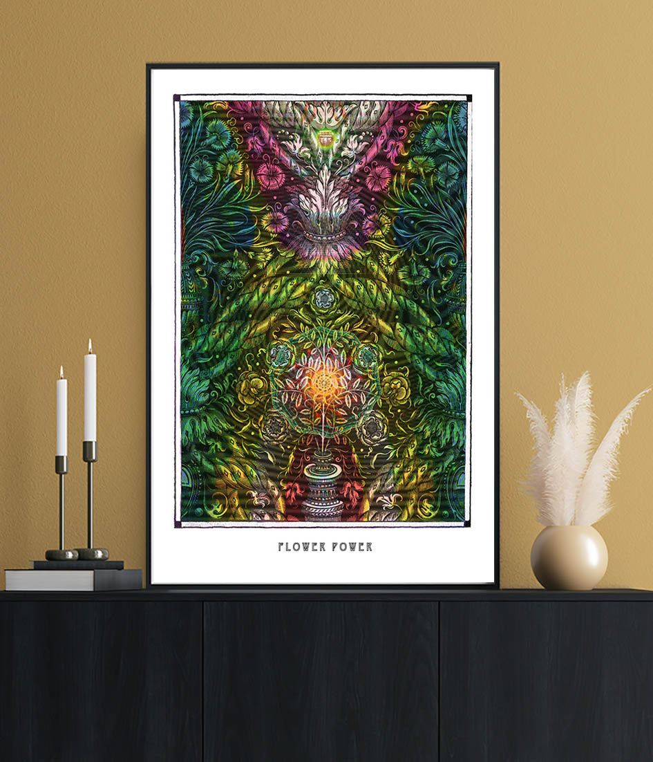 flower power poster – COLORO MYSTIC