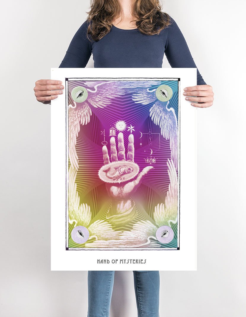 Alchemy Hand poster – COLORO MYSTIC