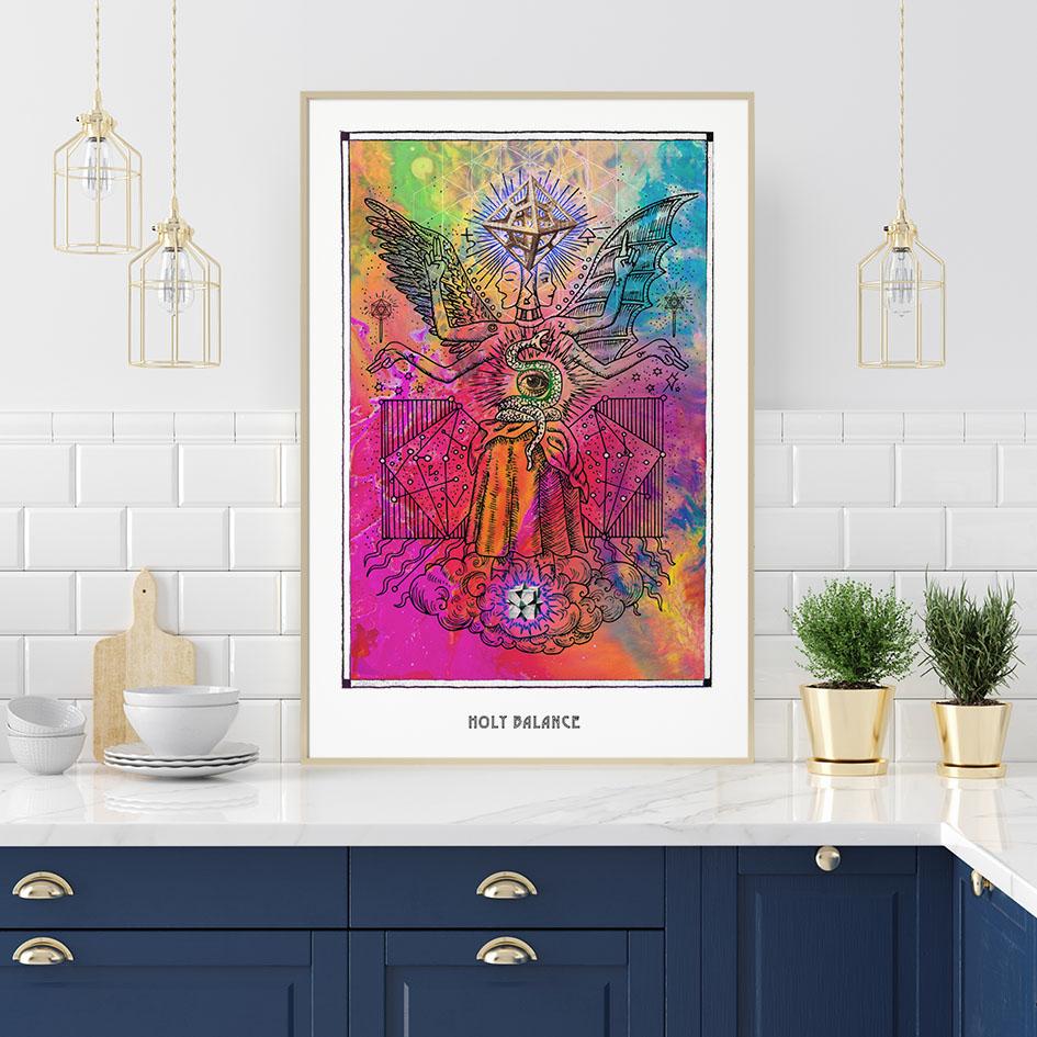 Holistic wall art – COLORO MYSTIC