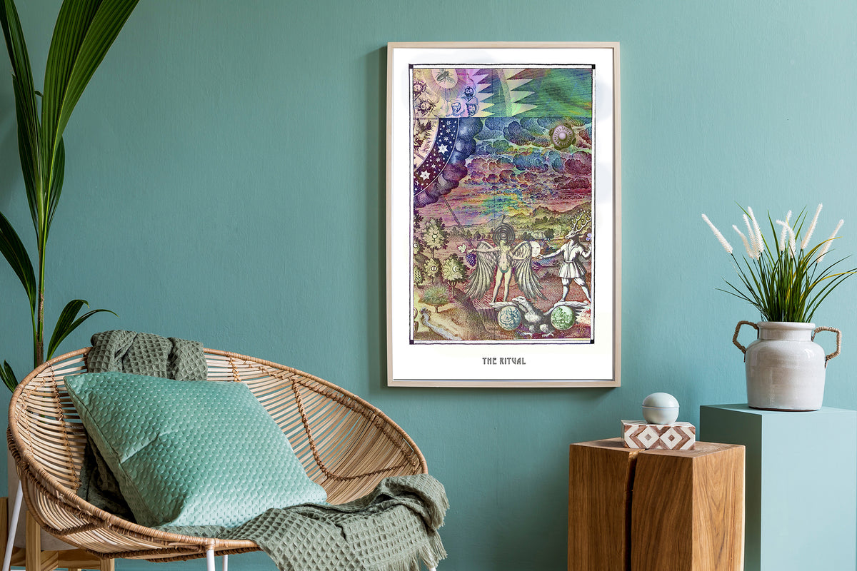 alchemy ritual poster – COLORO MYSTIC